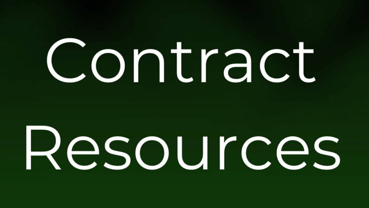 Contract: Resources | Matt Beard
